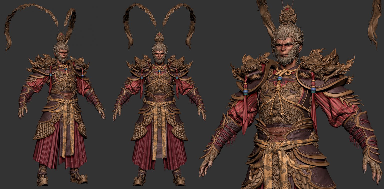 Black Myth Wukong 04 - DSculpt Studio - 3D Art Oursourcing