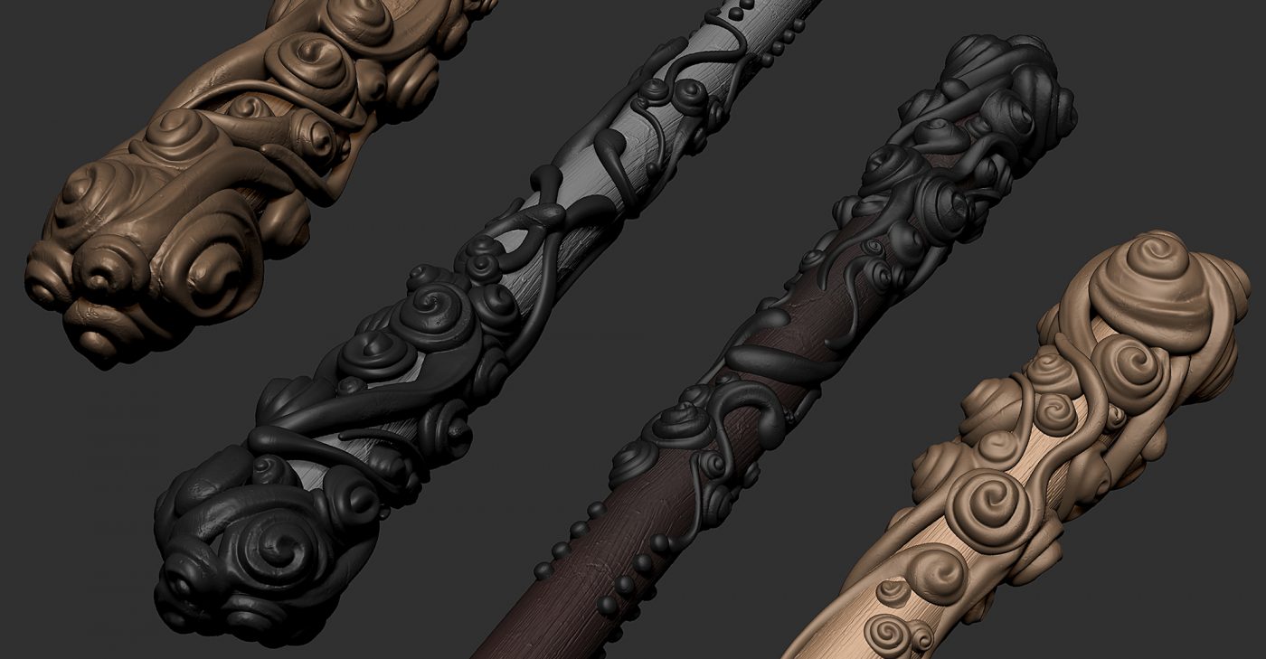 Black Myth Wukong WEAPON - DSculpt Studio - 3D Art Oursourcing